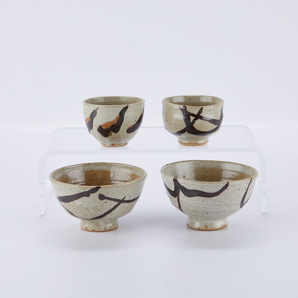 Warren MacKenzie | Set 4 Warren MacKenzie Tea Bowls and Bowls | MutualArt