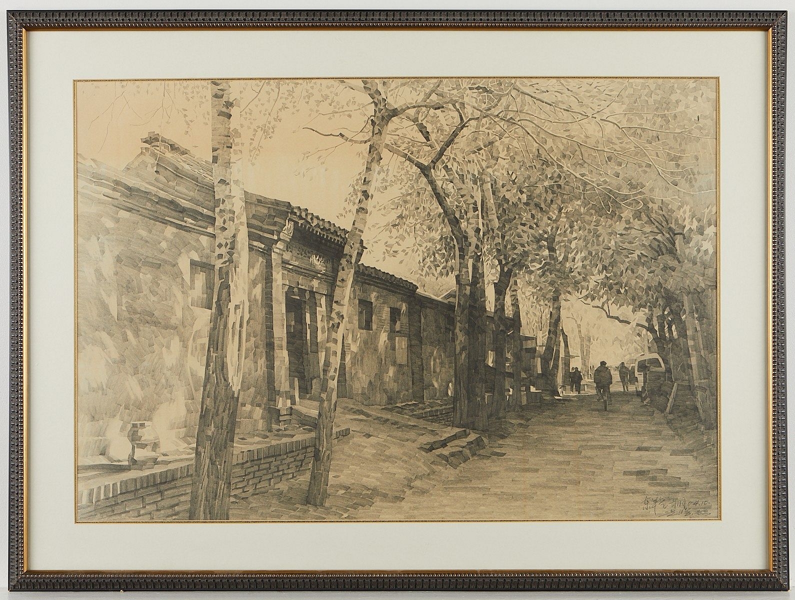 Han Kuang | 2 Kuang Han Graphite Street Drawings (2004) | MutualArt