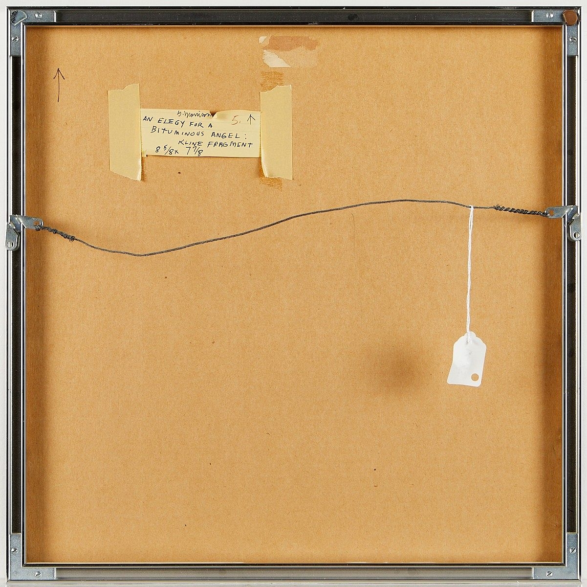 George Morrison | George Morrison Elegy: Kline Fragment Collage | MutualArt