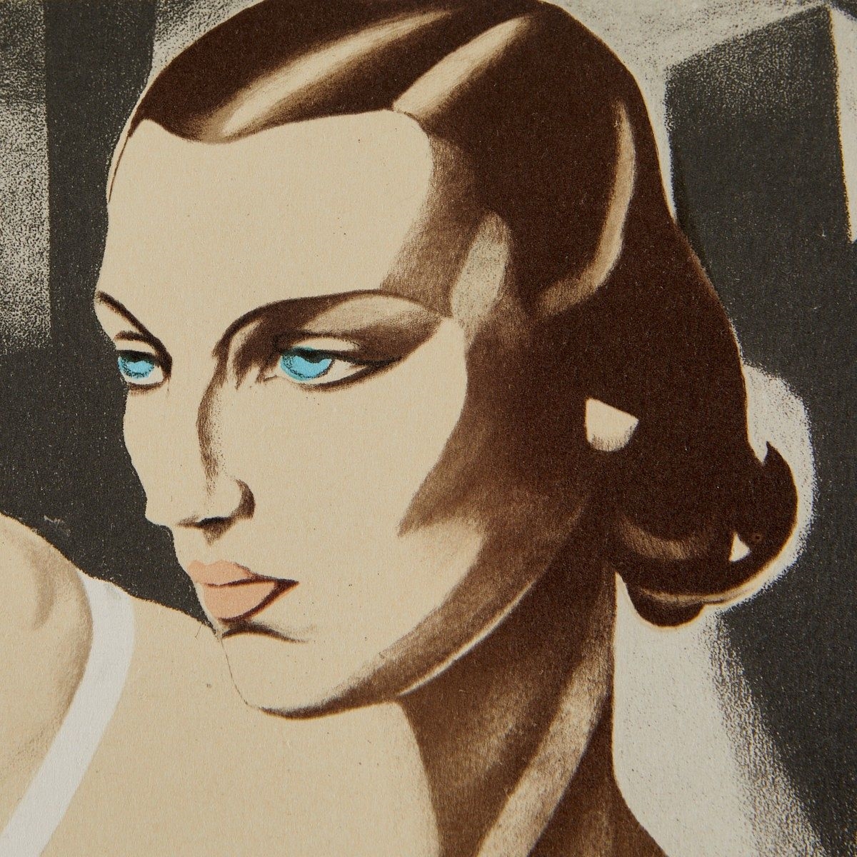 Tamara de Lempicka | Lady in Lace (1916) | MutualArt