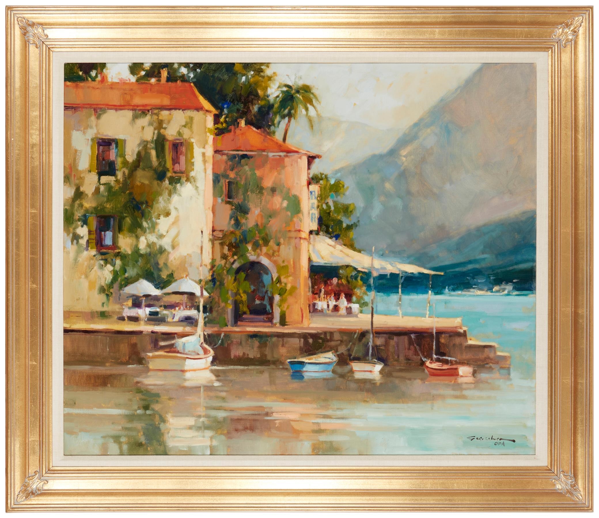 Ted Goerschner | A bar on the Amalfi Coast | MutualArt