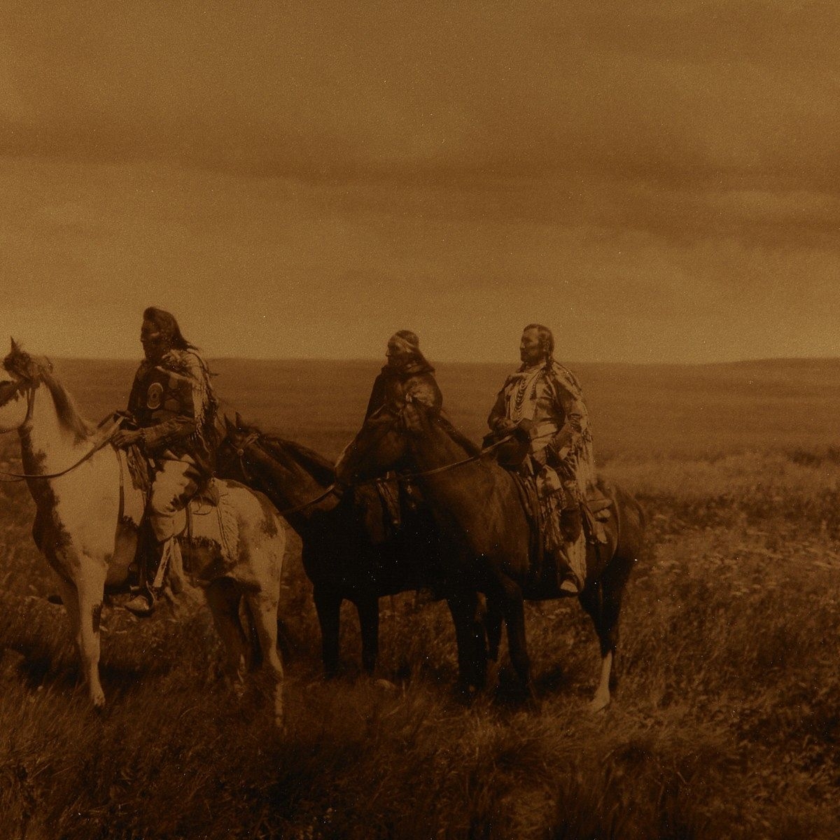 Edward S. Curtis | Three Chiefs | MutualArt