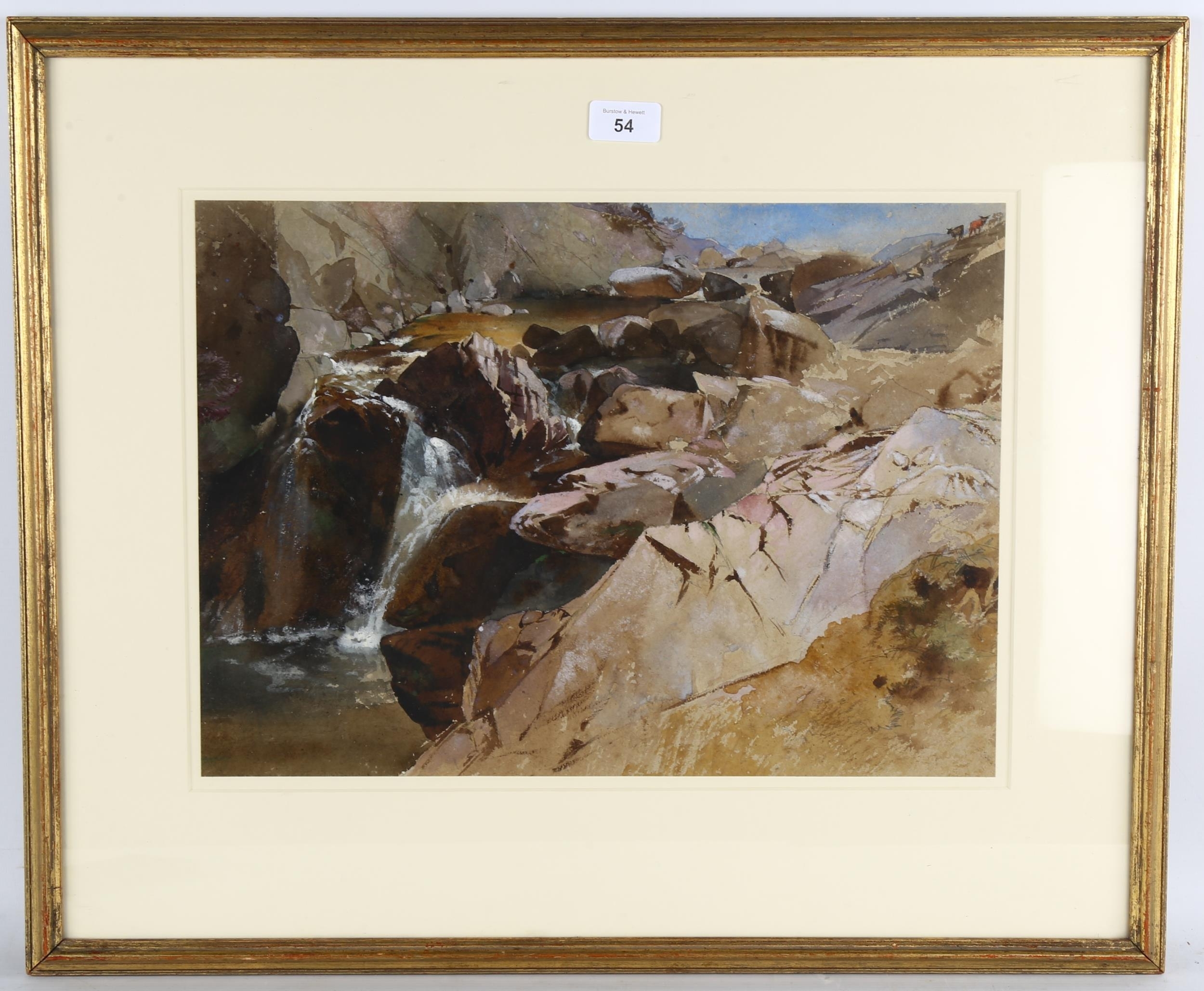 Edward Martindale Richardson | mountain rapids Eskdale | MutualArt