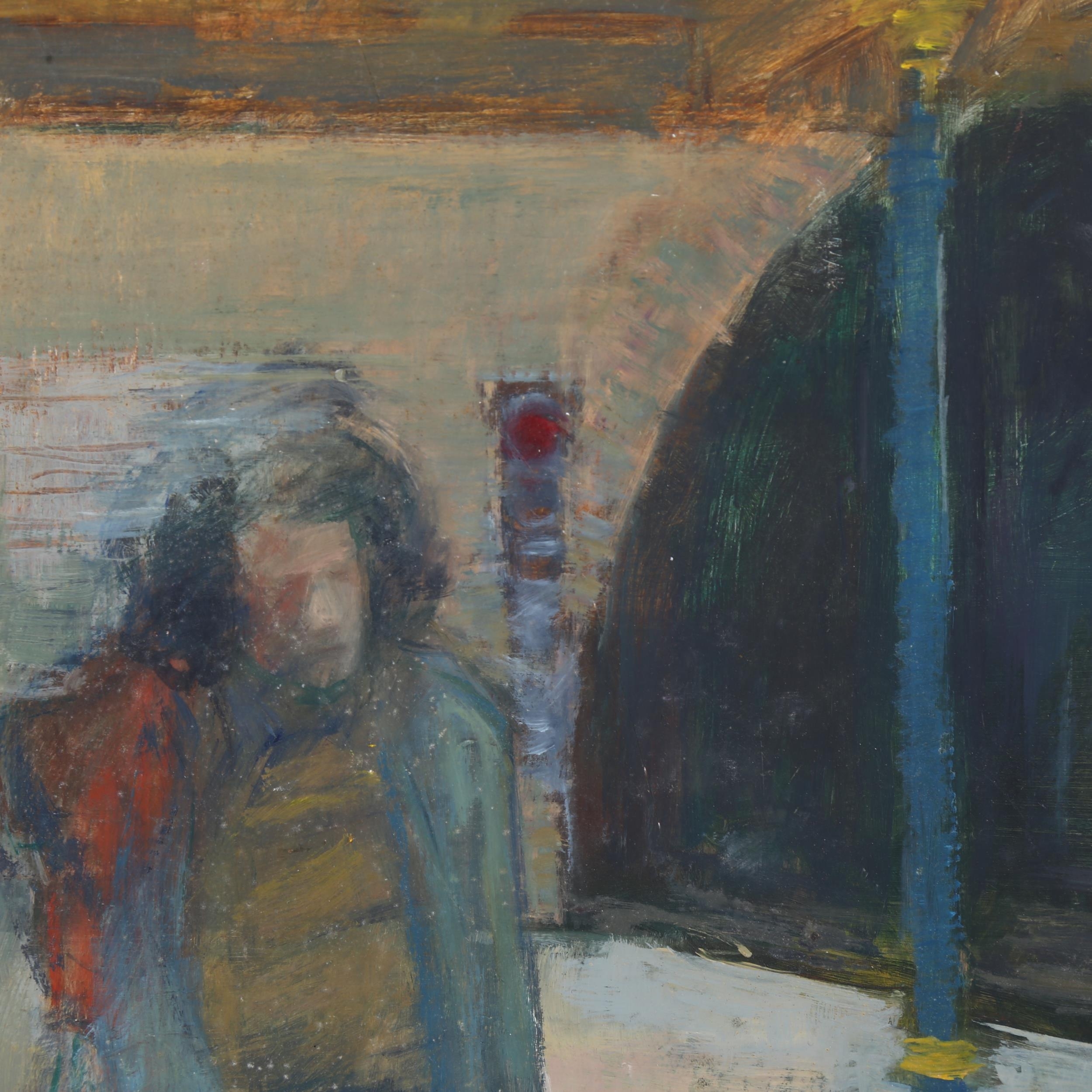 Audrey Lanceman | railway platform | MutualArt