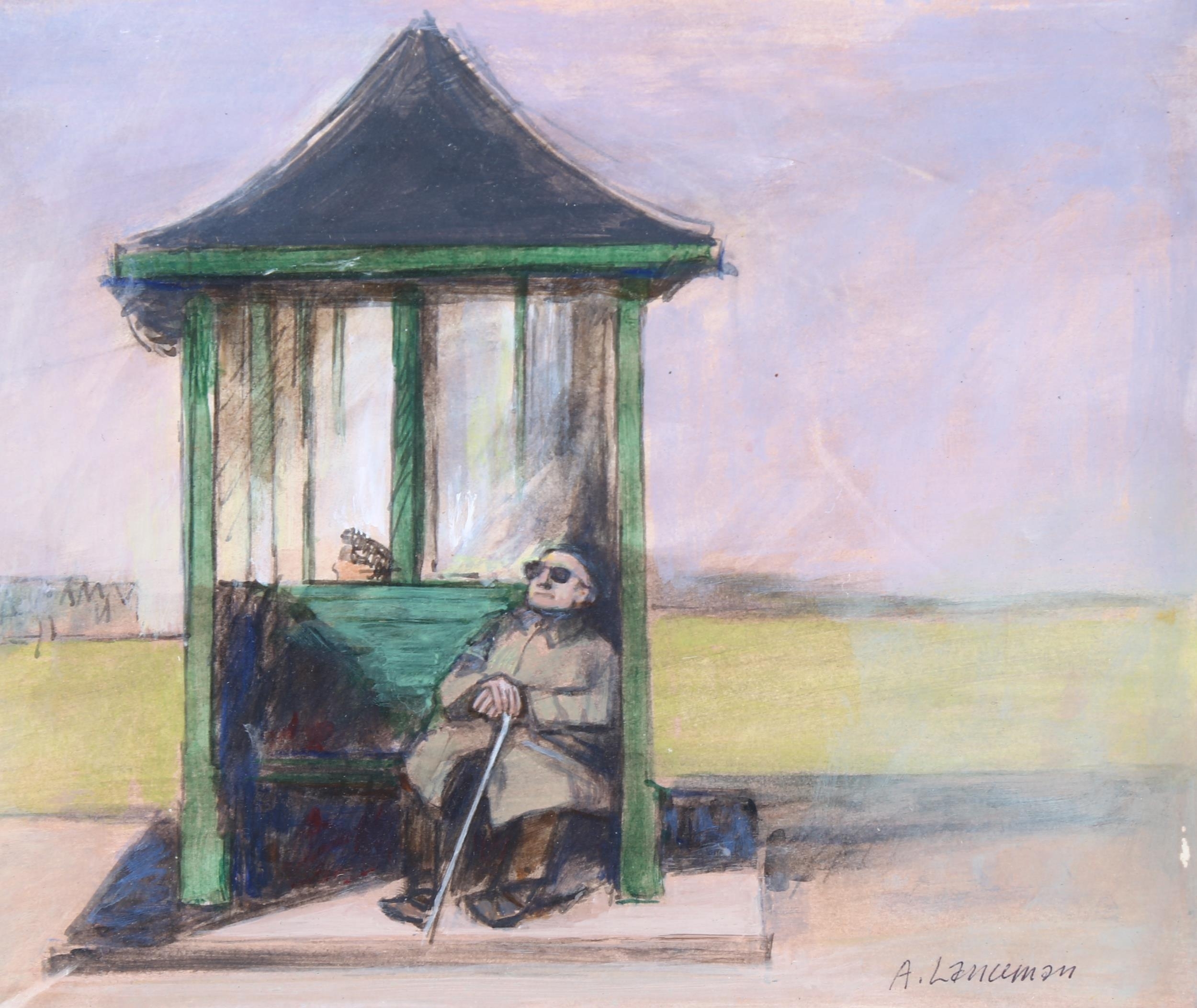 Audrey Lanceman | Great Eastern Hotel; and bus shelter | MutualArt