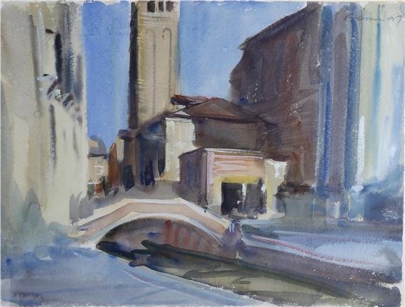 Anthony Bream | Chiesa Di San Barnato Venice | MutualArt