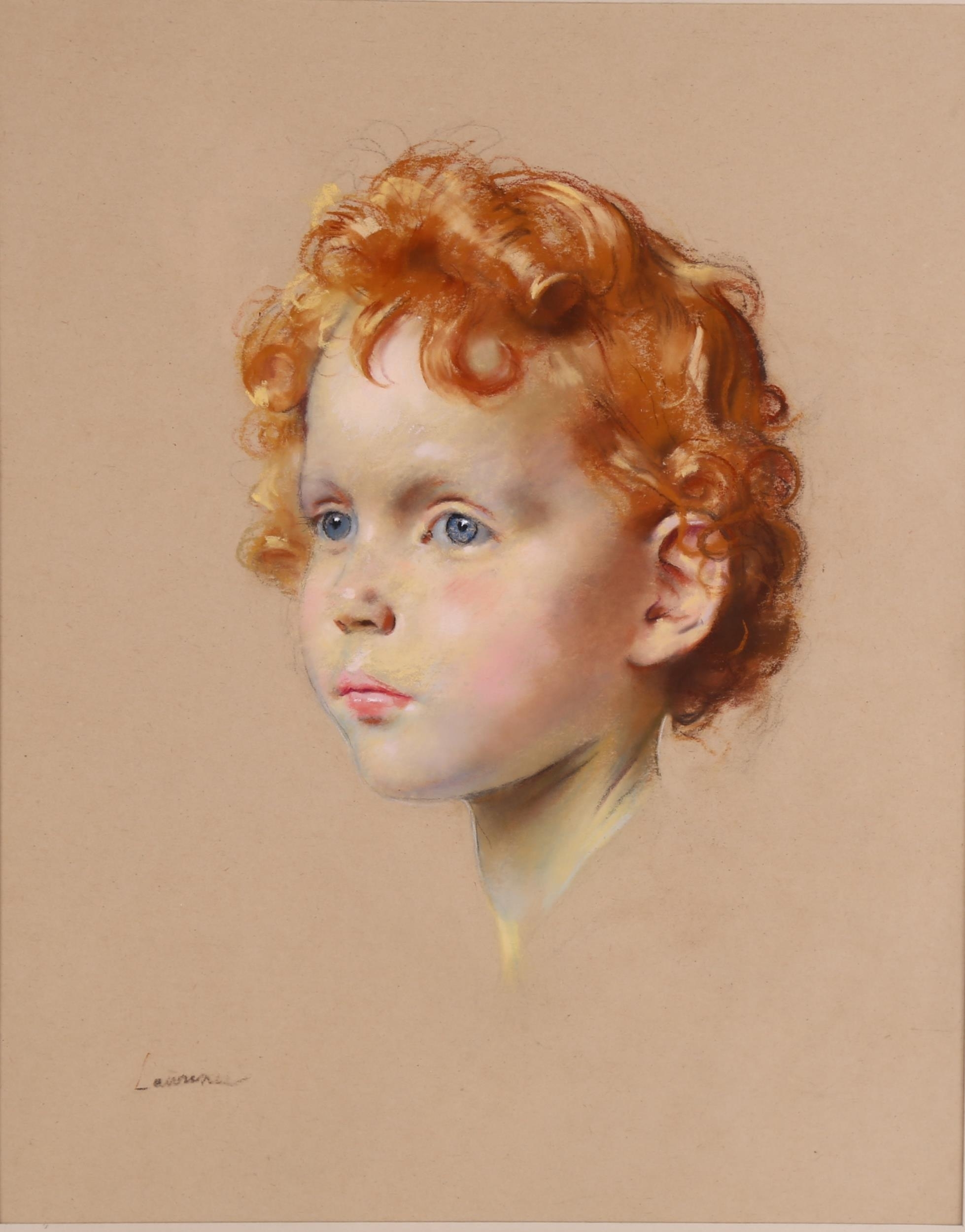 Alfred Kingsley Lawrence | portrait of Caroline 1956 (1956) | MutualArt