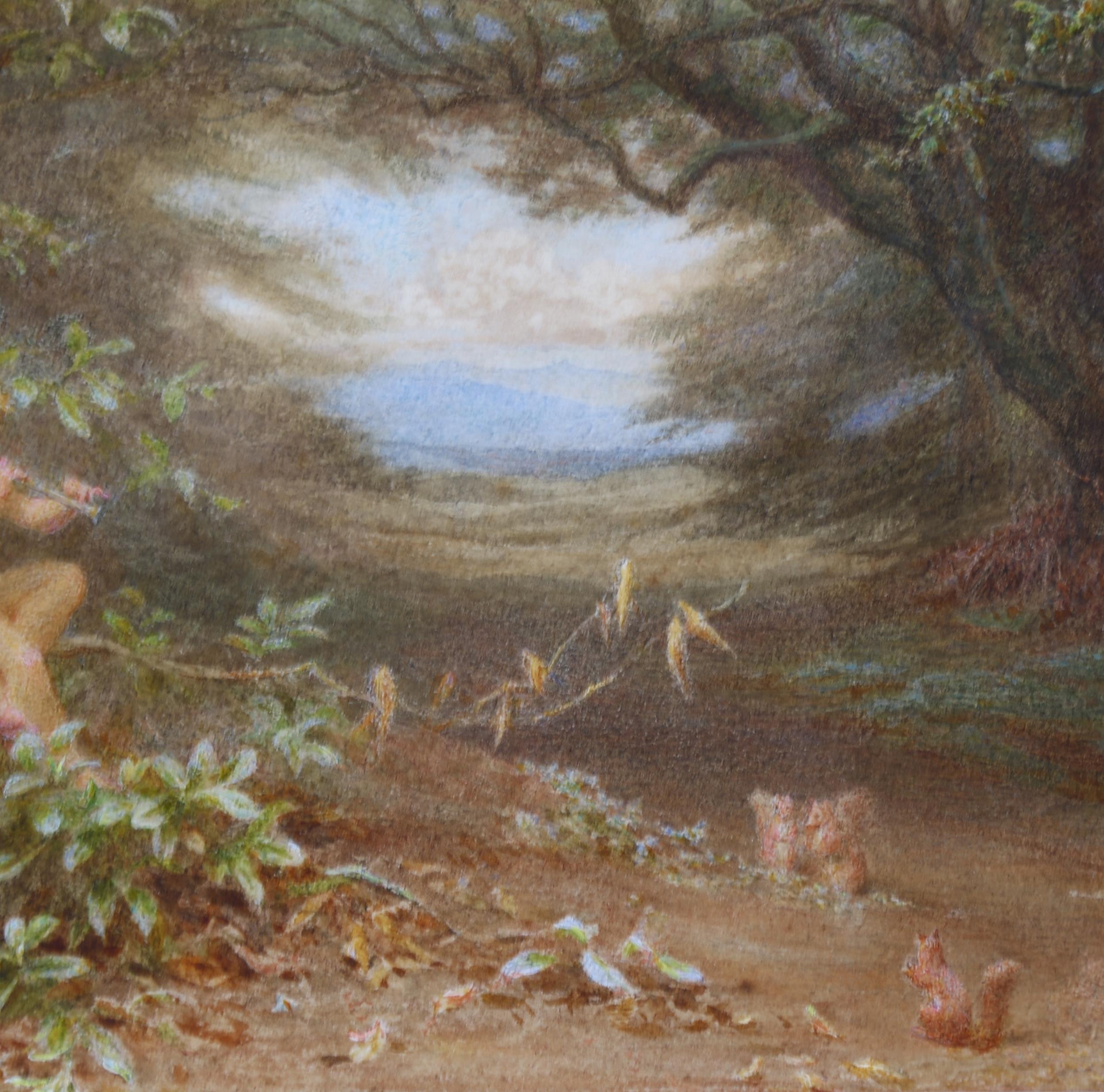 Constance Phillott | nymph in woodland | MutualArt