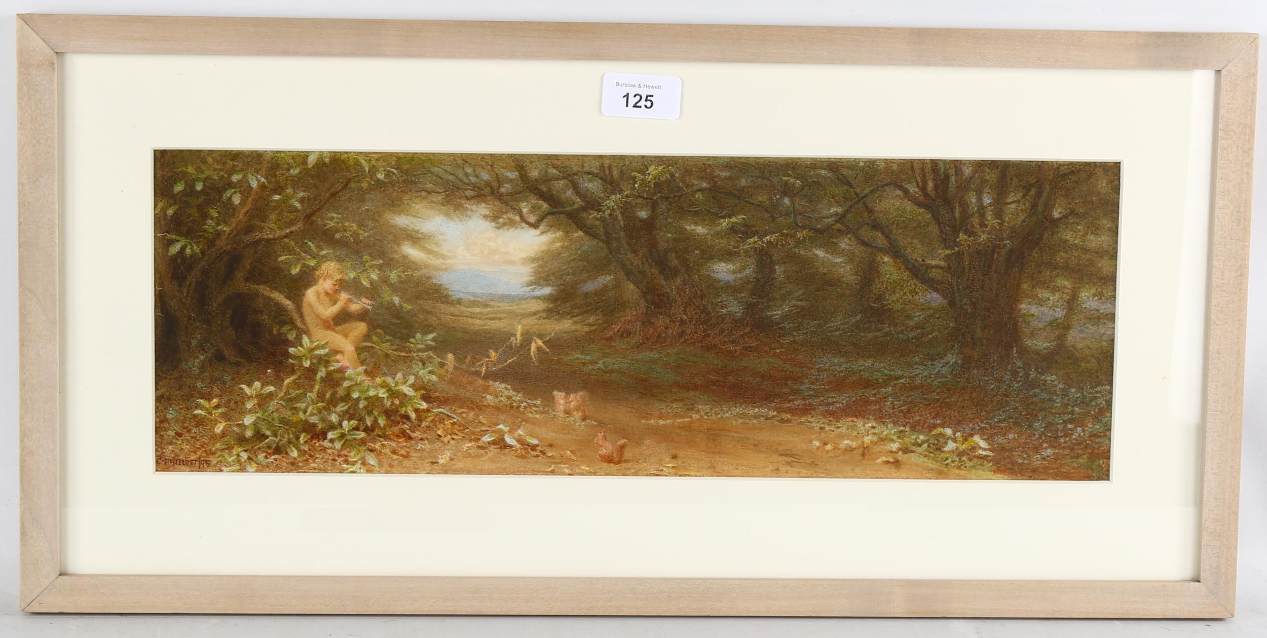 Constance Phillott | nymph in woodland | MutualArt
