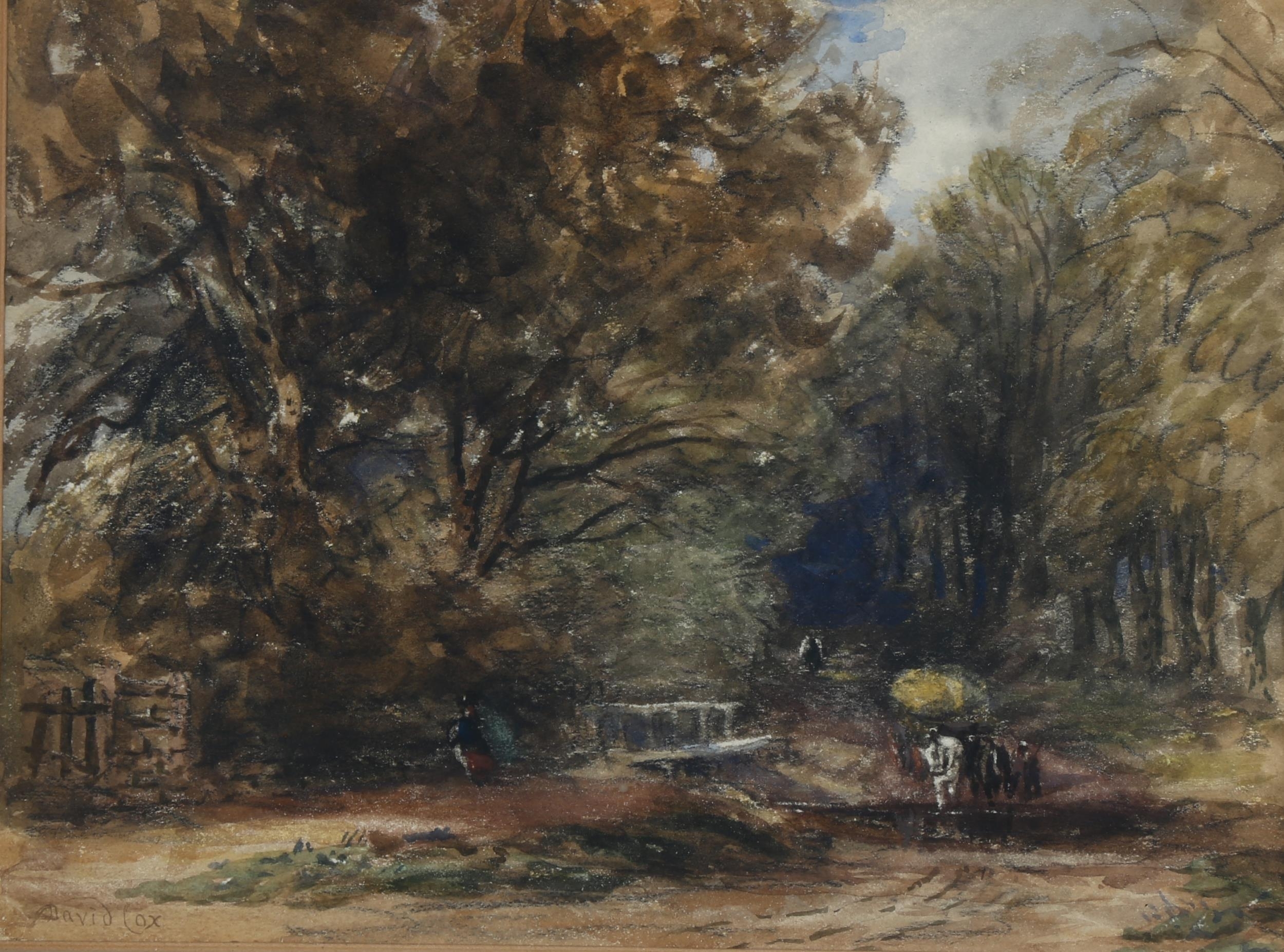 David Cox Sr. | Crossing The Ford | MutualArt