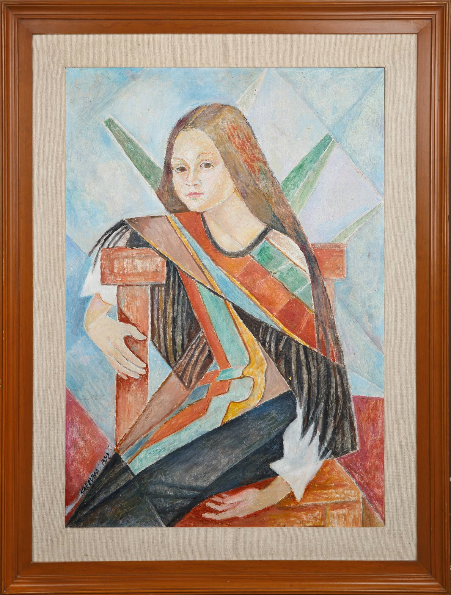 Marie Vorobieff Marevna | Portrait of Marika Rivera | MutualArt