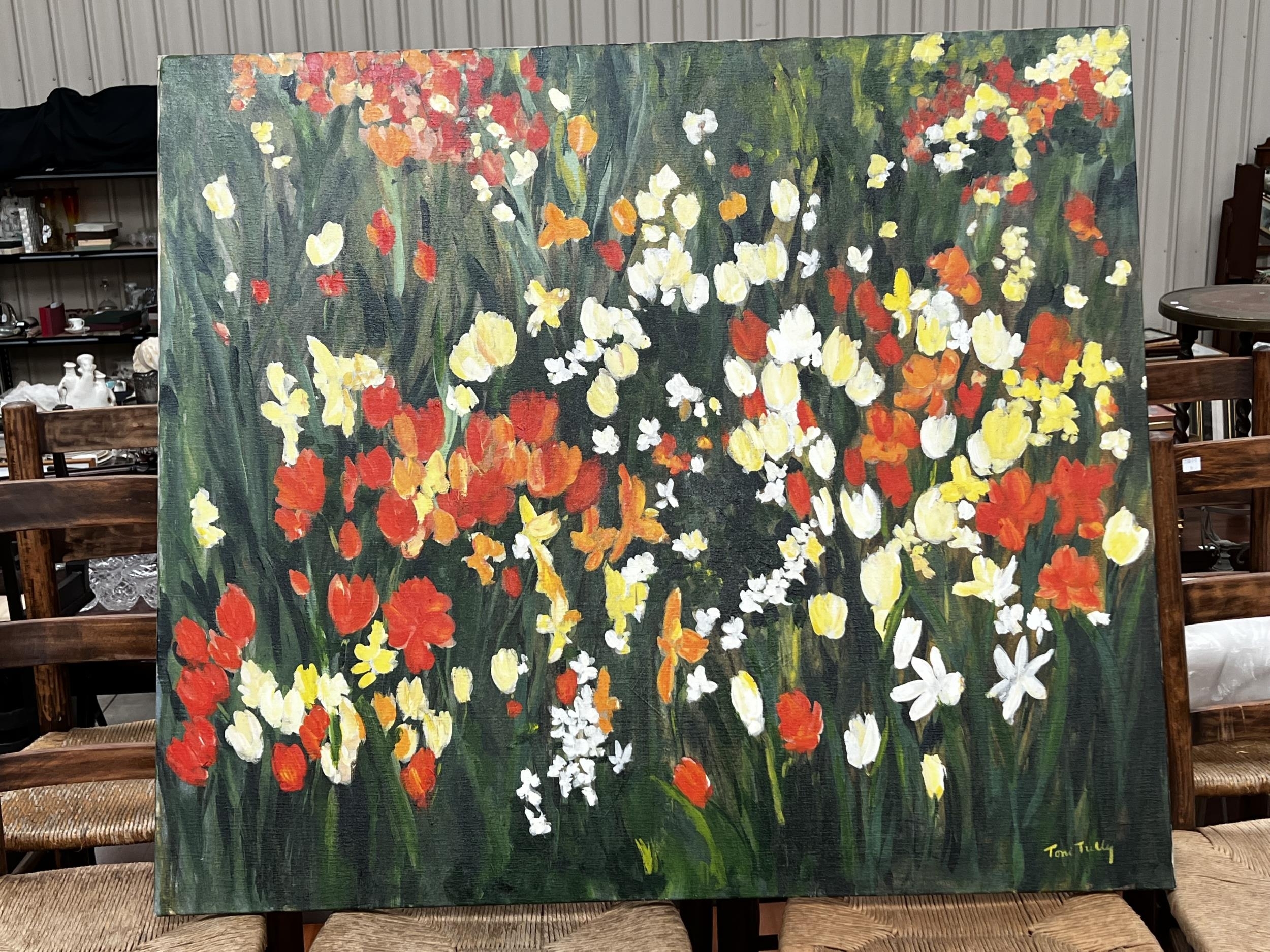 Toni Tully | Field of flowers | MutualArt