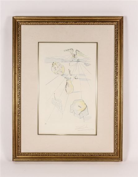 Salvador Dalí | Dali, Song of Songs of Solomon, Signed Etching | MutualArt