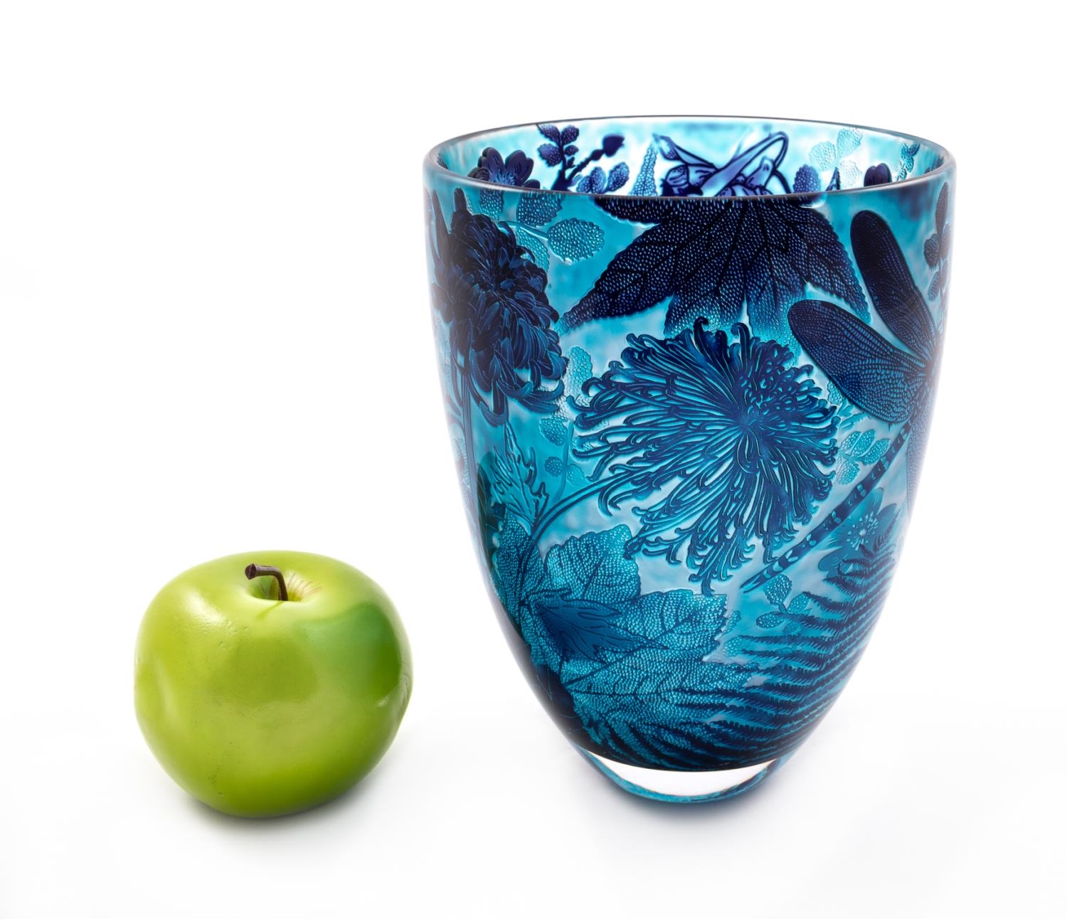 Jonathan Harris | ASPREY FOUR SEASONS INDIGO GLASS CAMEO VASE (1965 ...