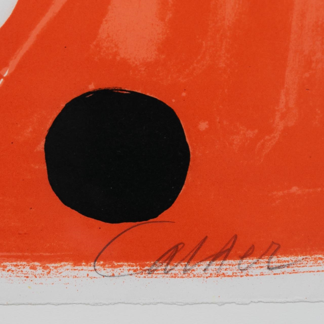 Alexander Calder | Alexander Calder Pencil Signed Litho, Landscape ...