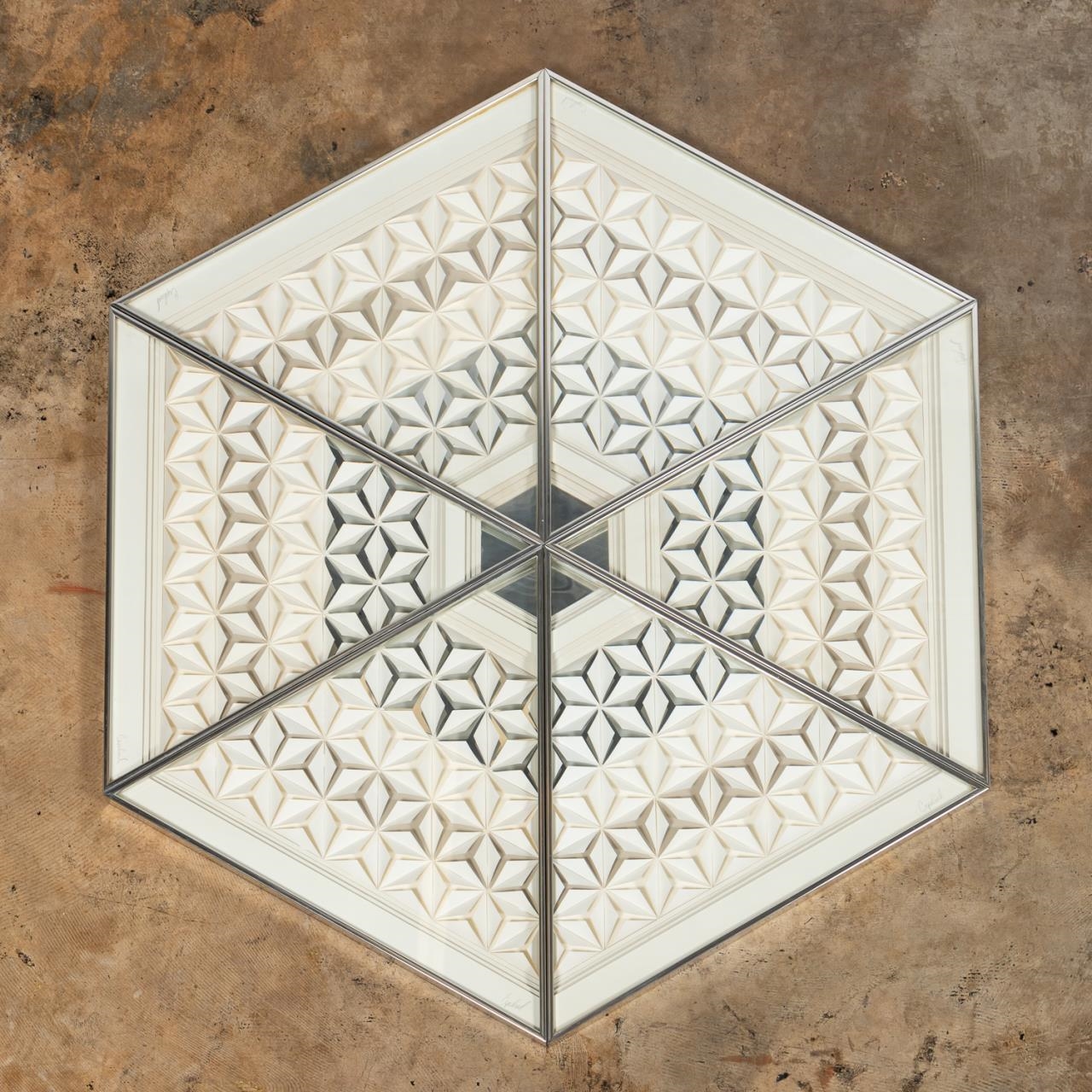 Greg Copeland | GREG COPELAND, OP ART WALL SCULPTURES, SERIES OF 6 ...