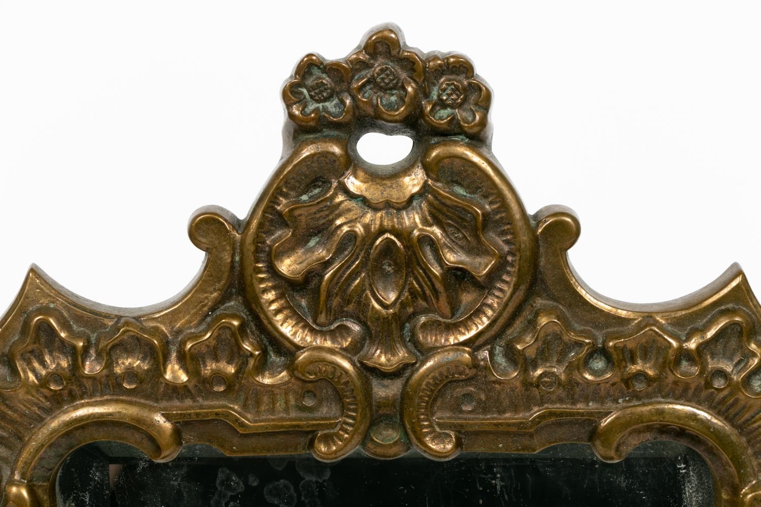 Art Nouveau School | Art Nouveau Bronze Table Top Mirror | MutualArt