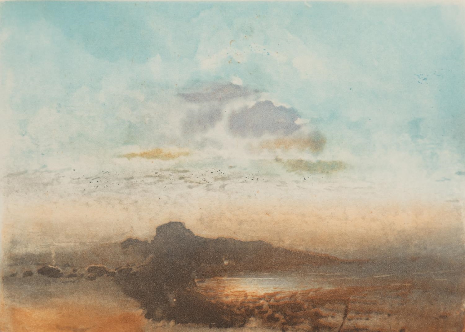 Kaiko Moti | THREE KAIKO MOTI LANDSCAPE COLOR ETCHINGS, FRAMED | MutualArt