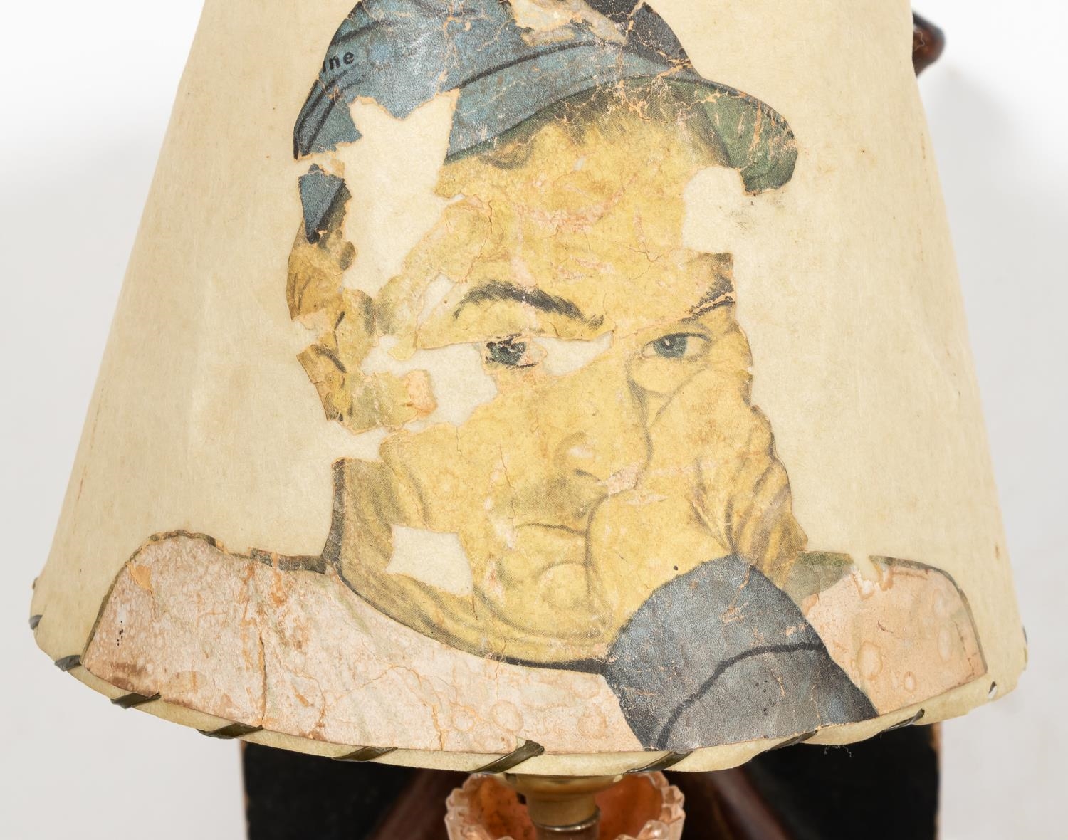 Norman Rockwell | RARE HANNA MINI BAT CHILD'S WALL LAMP WITH SHADE ...