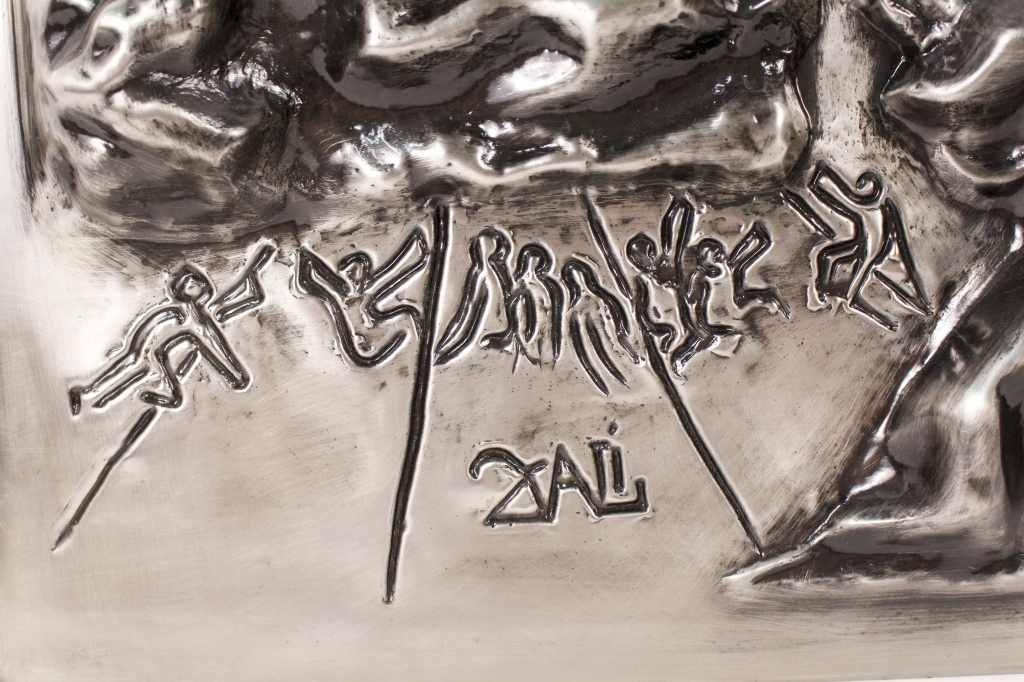 Salvador Dalí | Dali Ten Commandments Bas Relief Plaque | MutualArt