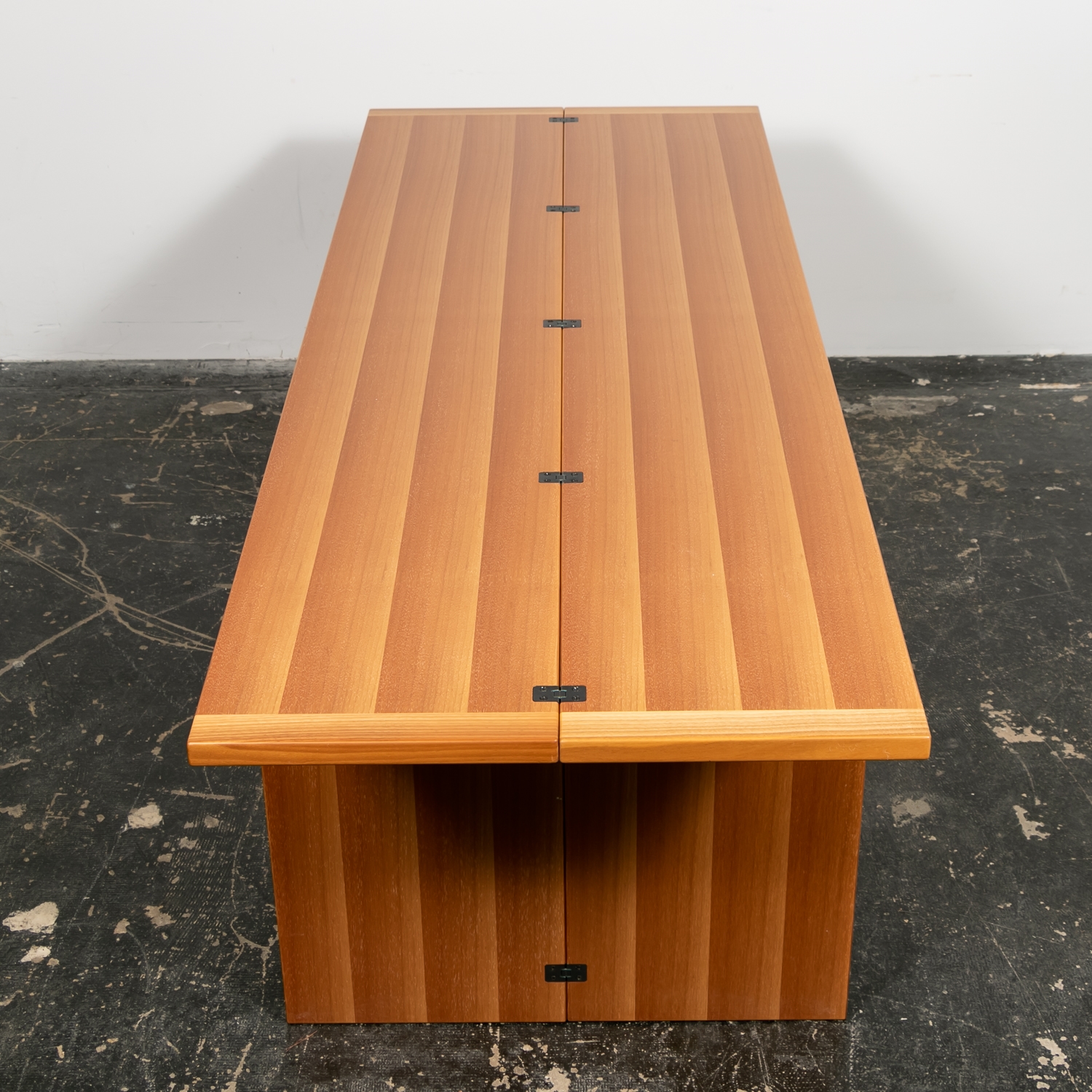 Piero de Martini | Cassina Light Wood Folding Console Table | MutualArt