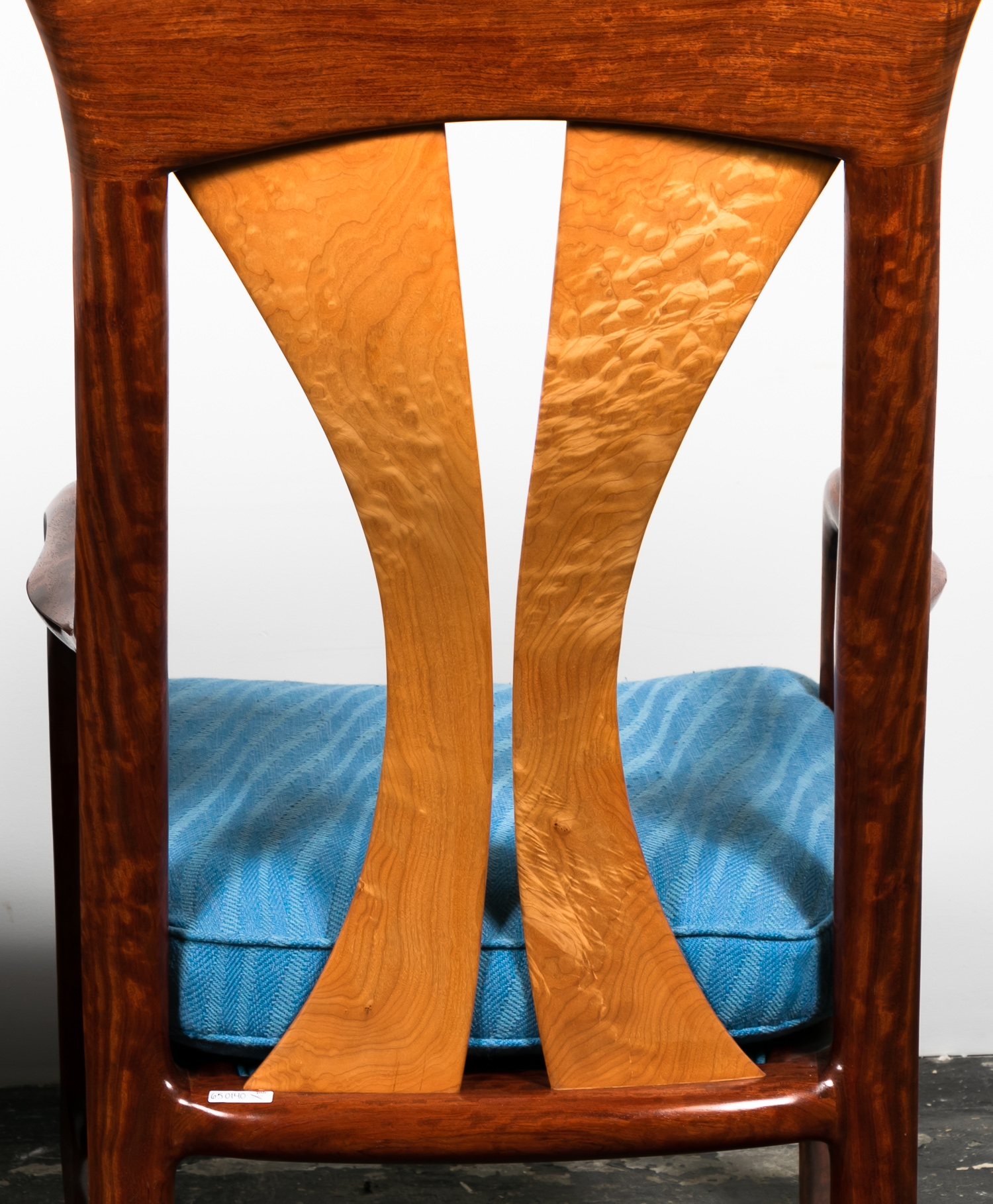 Sam Maloof | Sam Maloof Style Rocking Chair, Mahogany & Maple | MutualArt