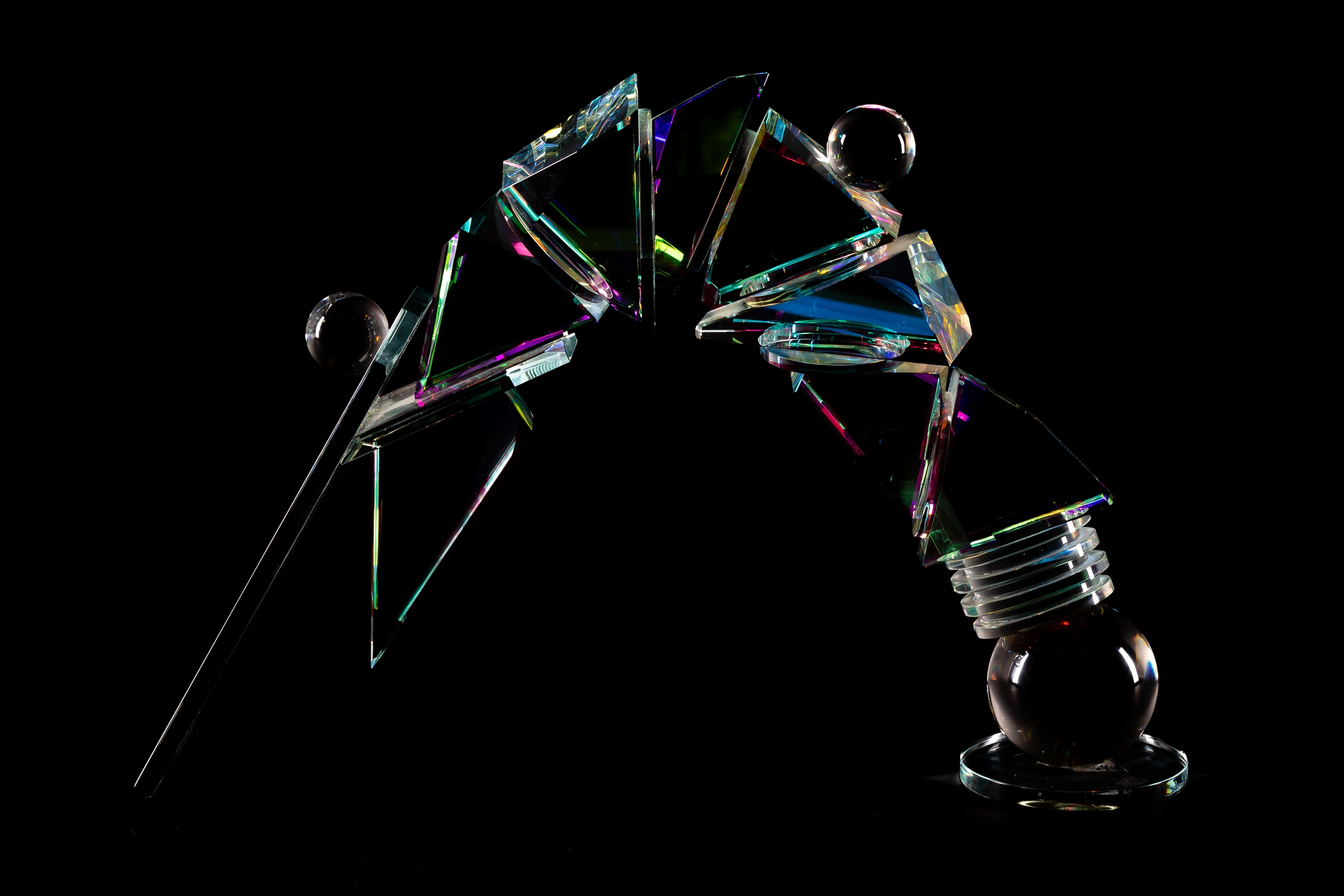 Toland Peter Sand | Toland Peter Sand Art Glass / Crystal Sculpture ...