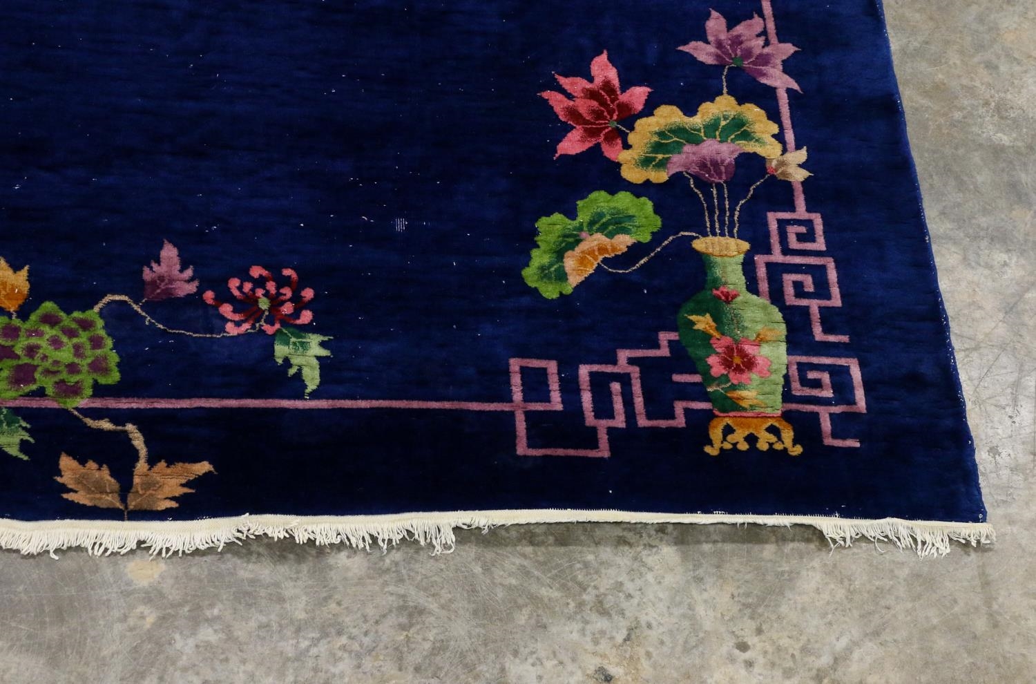 Art Deco School, 20th Century | HAND KNOTTED CHINESE TIENTSIN WOOL RUG ...