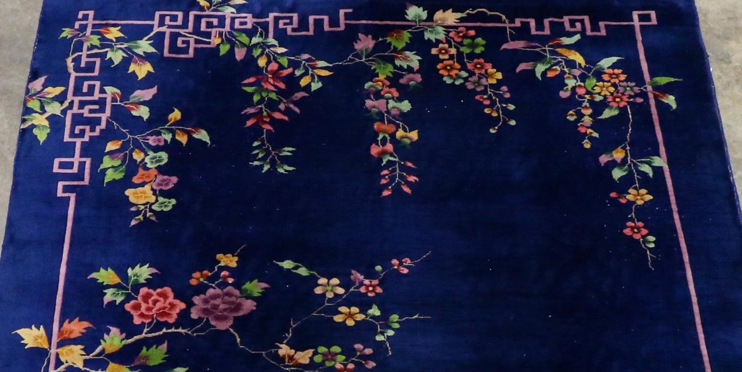 Art Deco School, 20th Century | HAND KNOTTED CHINESE TIENTSIN WOOL RUG ...