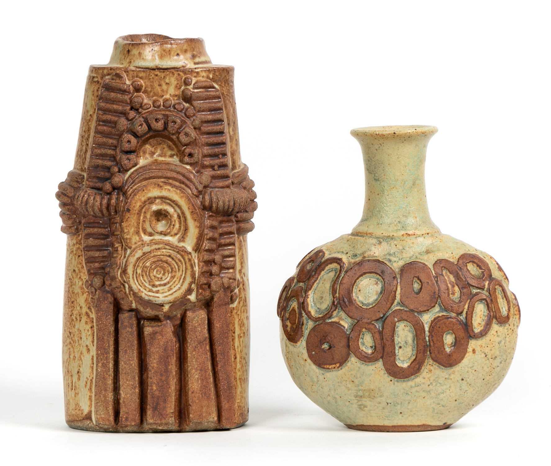 Bernard Rooke | Two Bernard Rooke Studio Pottery Vases | MutualArt
