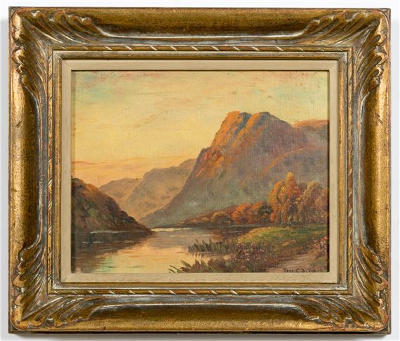 Thomas C. Blake | Thomas Blake O/B Mountain Landscape | MutualArt