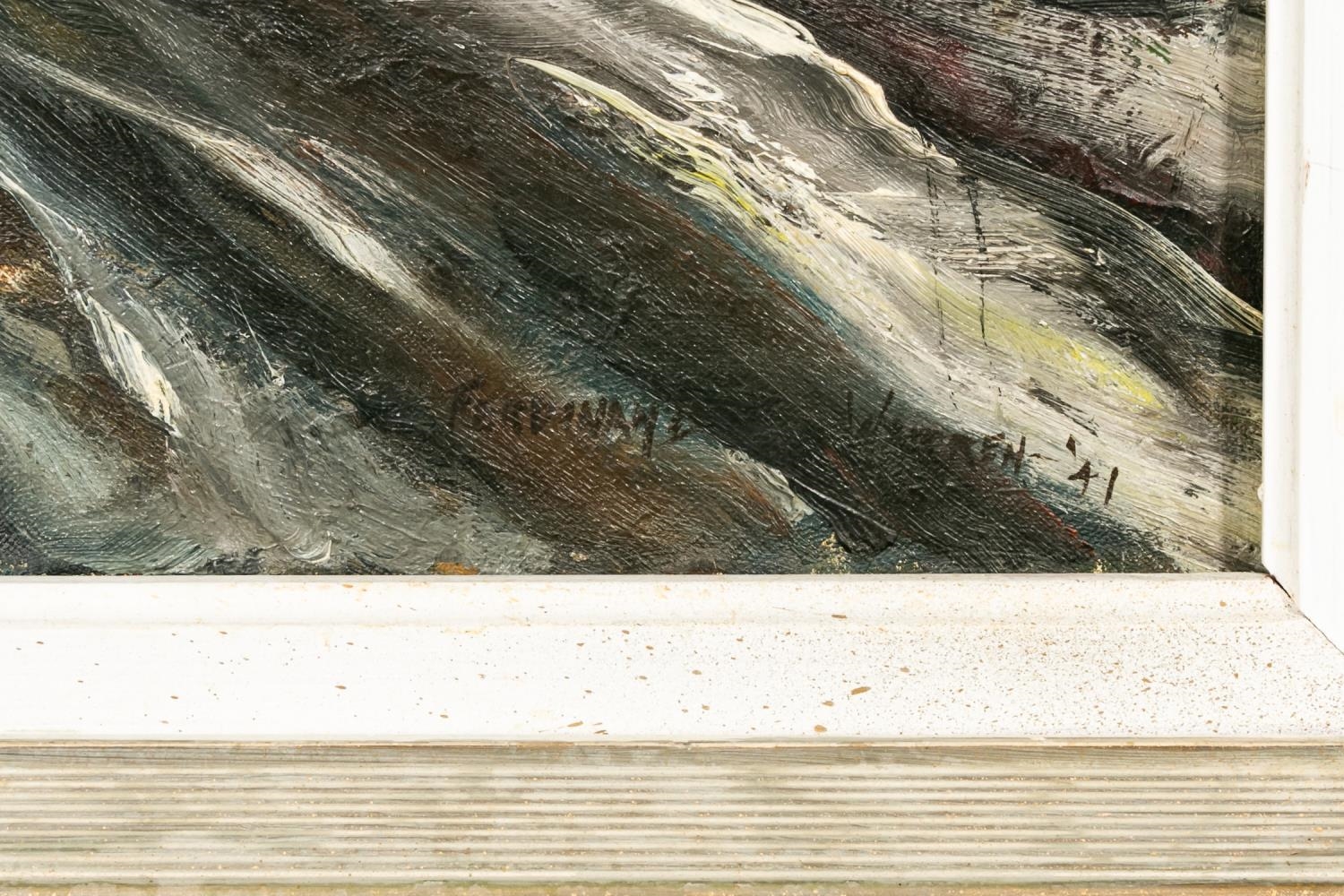 Ferdinand Earl Warren | Ferdinand Warren, Eastern Parkway Figural Oil ...