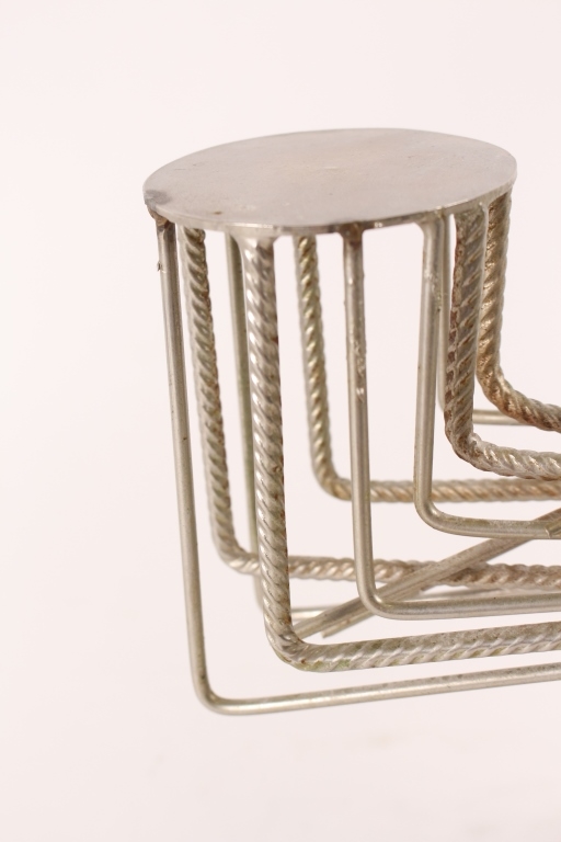 Curtis Jeré | Rotating Iron Abstract Metal Rod Sculpture | MutualArt