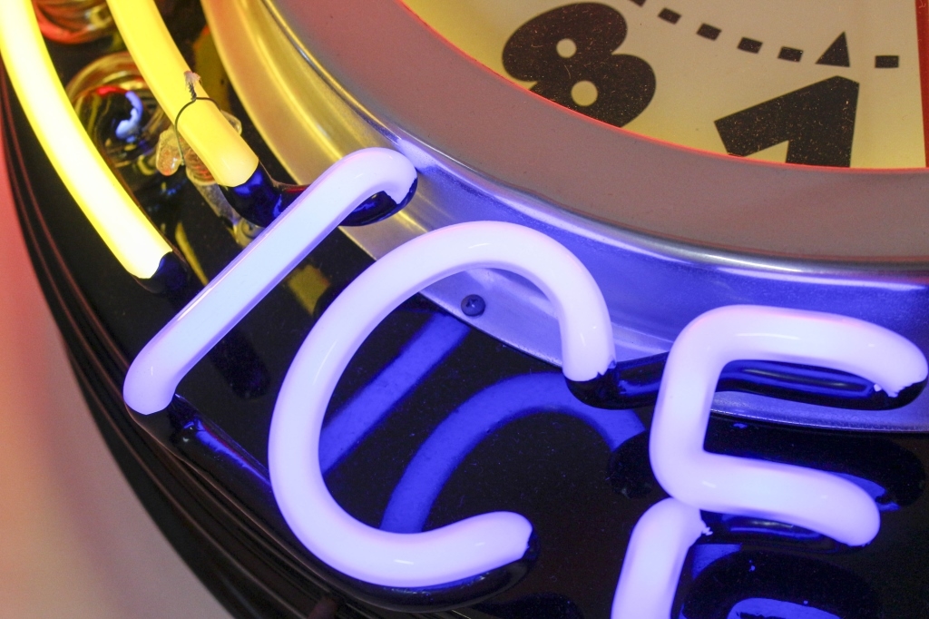 Coca Cola | Coca Cola Neon Advertising Clock Sign | MutualArt