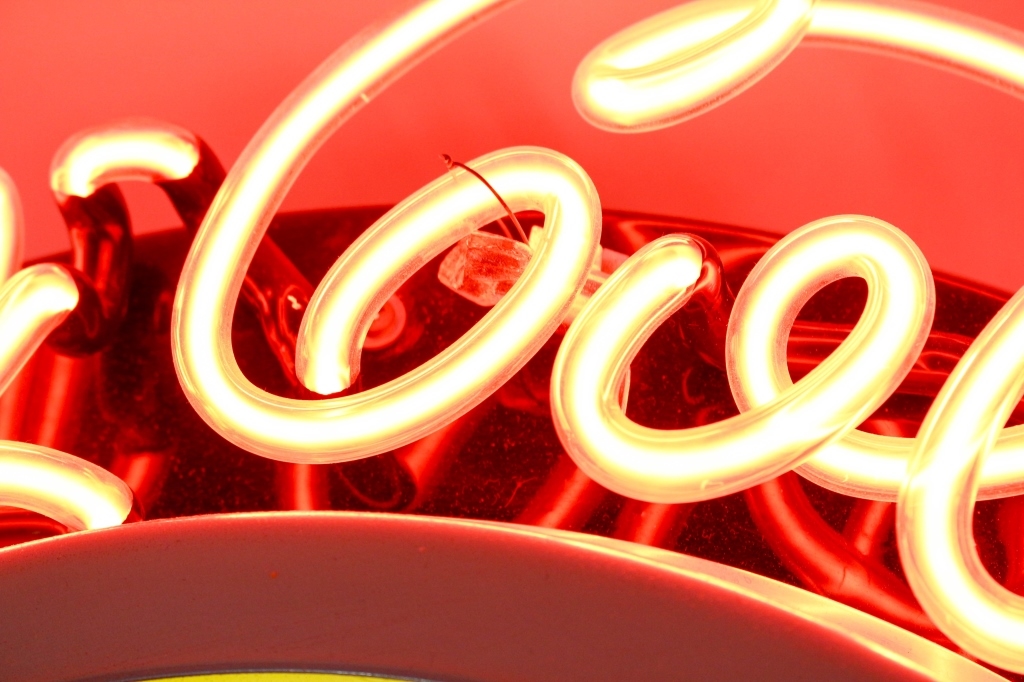 Coca Cola | Coca Cola Neon Advertising Clock Sign | MutualArt