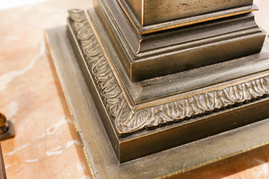 Grand Tour | French Grand Tour Napoleonic Column on Plinth | MutualArt