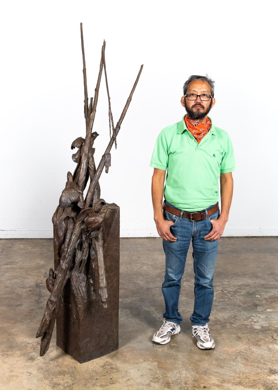 Walter Matia | WALTER MATIA IN THE BRANCHES 1996 SIGNED BRONZE (1996 ...