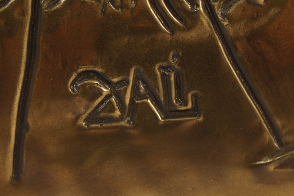 Salvador Dalí | Salvador Dali Ten Commandments Bronze Plaque | MutualArt