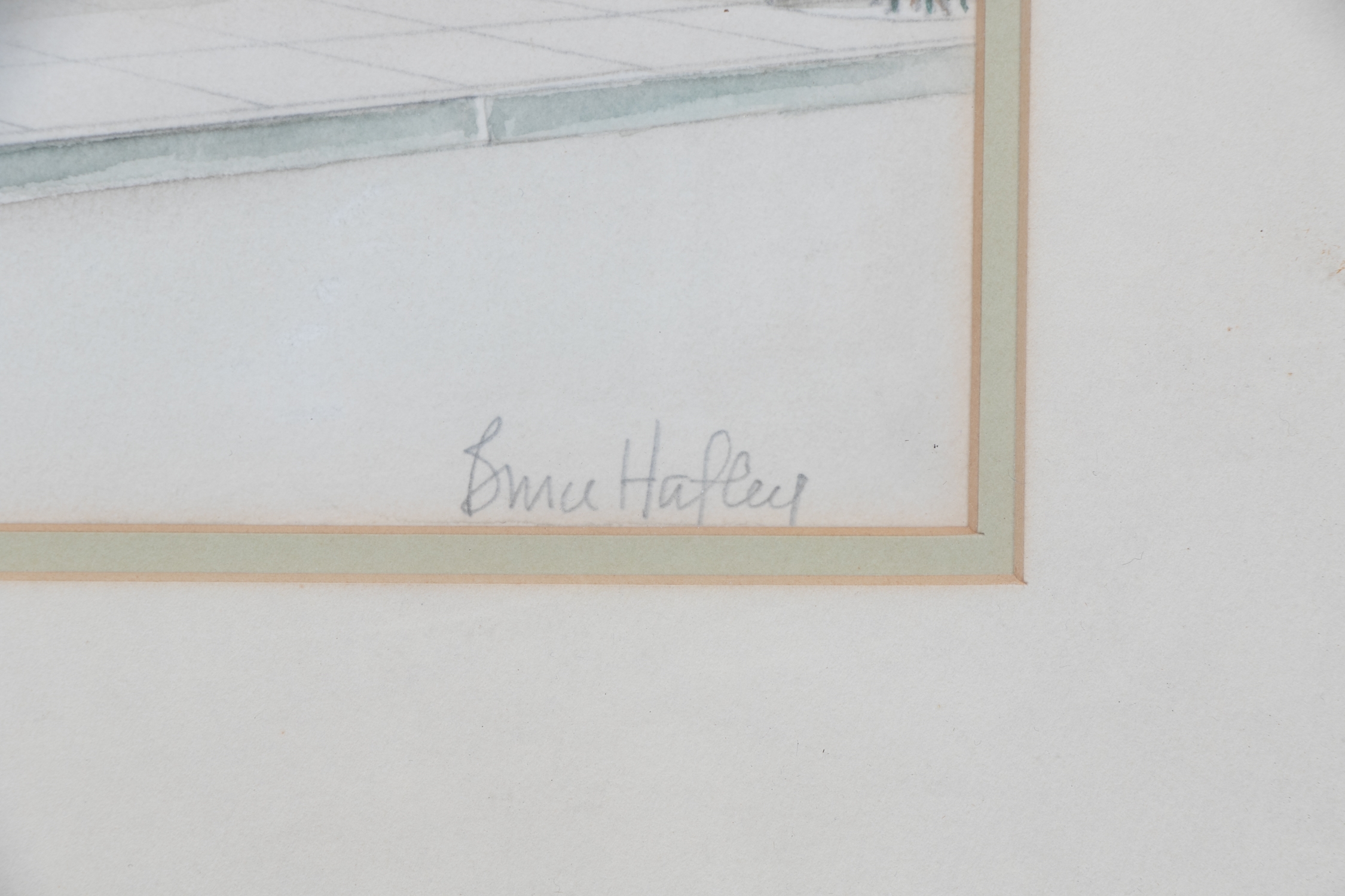 Bruce Hafley | Bruce Hafley Signed Watercolor, Coca-Cola Building ...