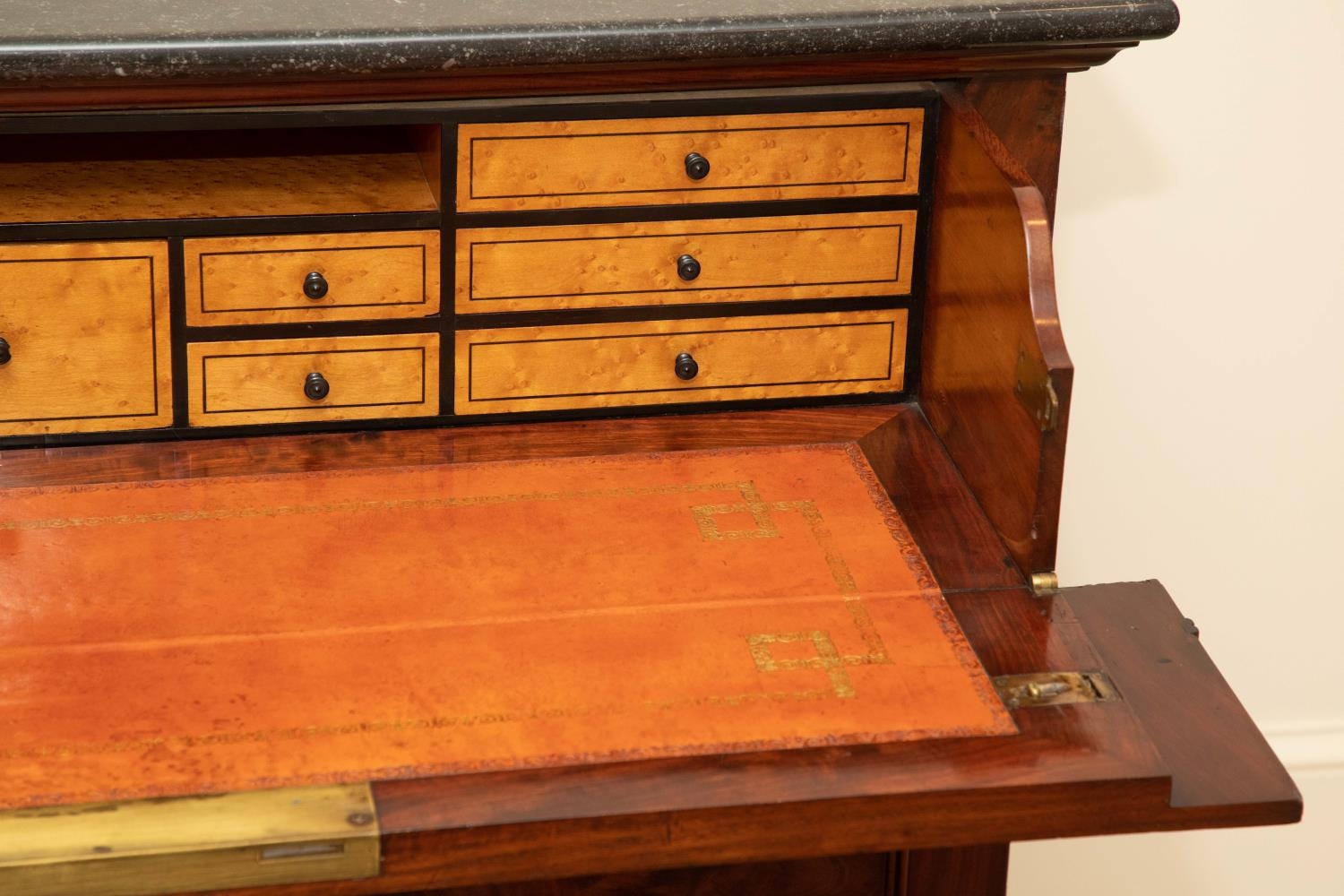 Louis Philippe | Louis Philippe Style Mahogany Butler's Desk | MutualArt
