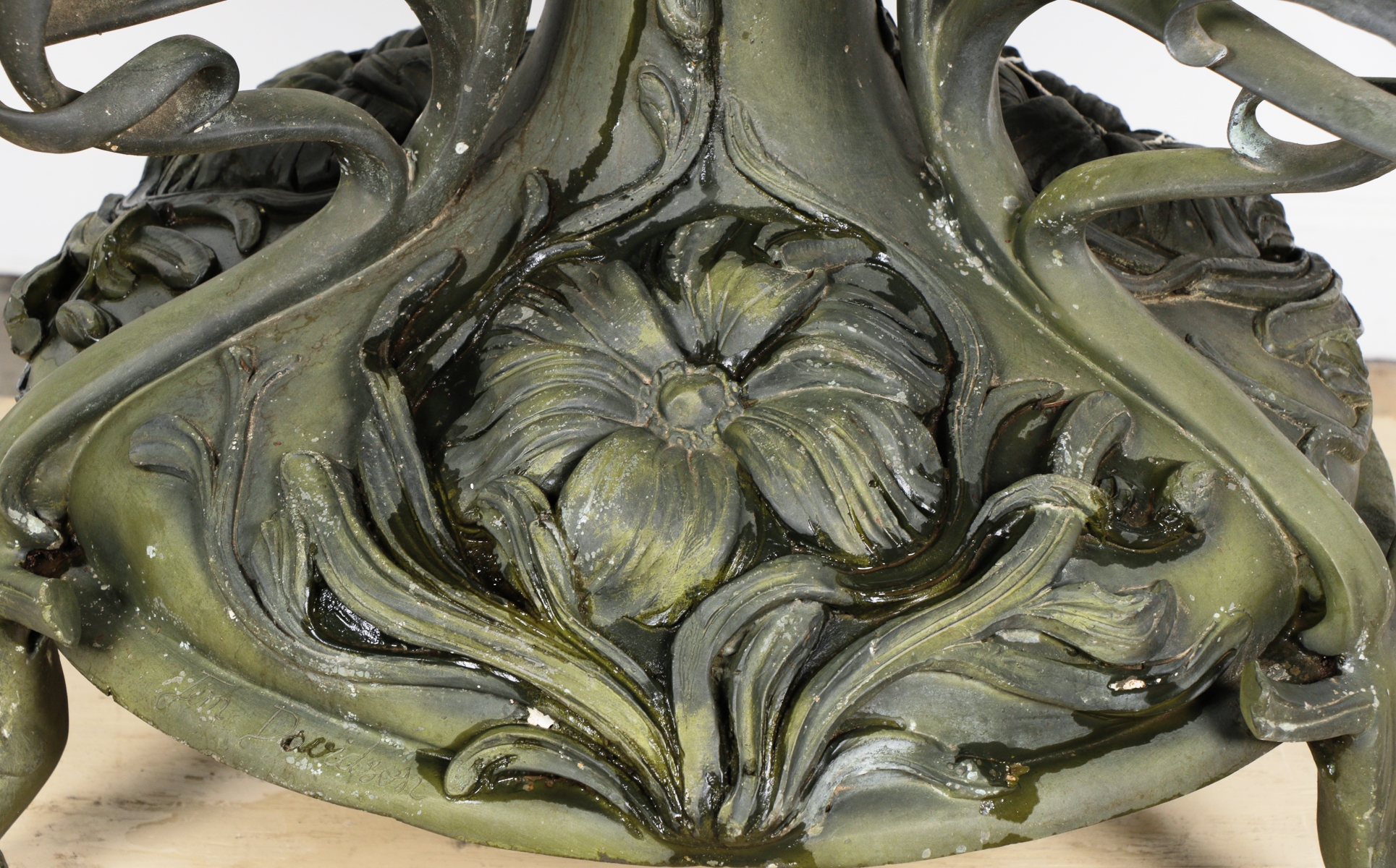 Jim Davidson | Jim Davidson, Large Bronze Figural Fountain | MutualArt