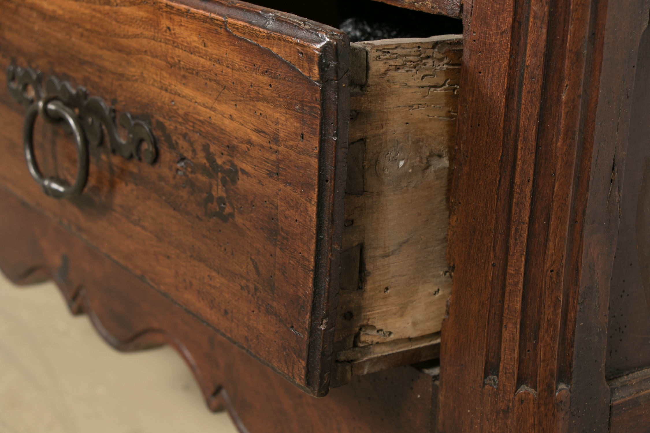 Louis XV | 19th Century French Louis XV Cherry Buffet (19th Century ...
