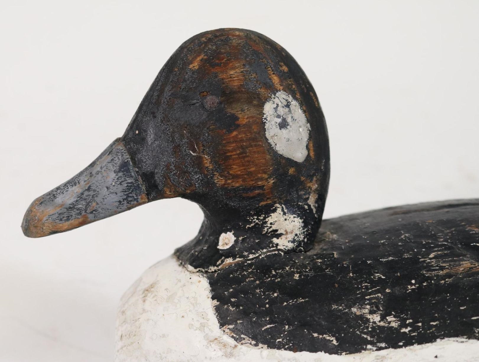 Leonard Pryor | Painted wood duck decoy | MutualArt