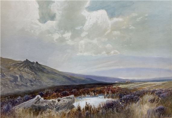 Frederick John Widgery | Moorland Scene | MutualArt