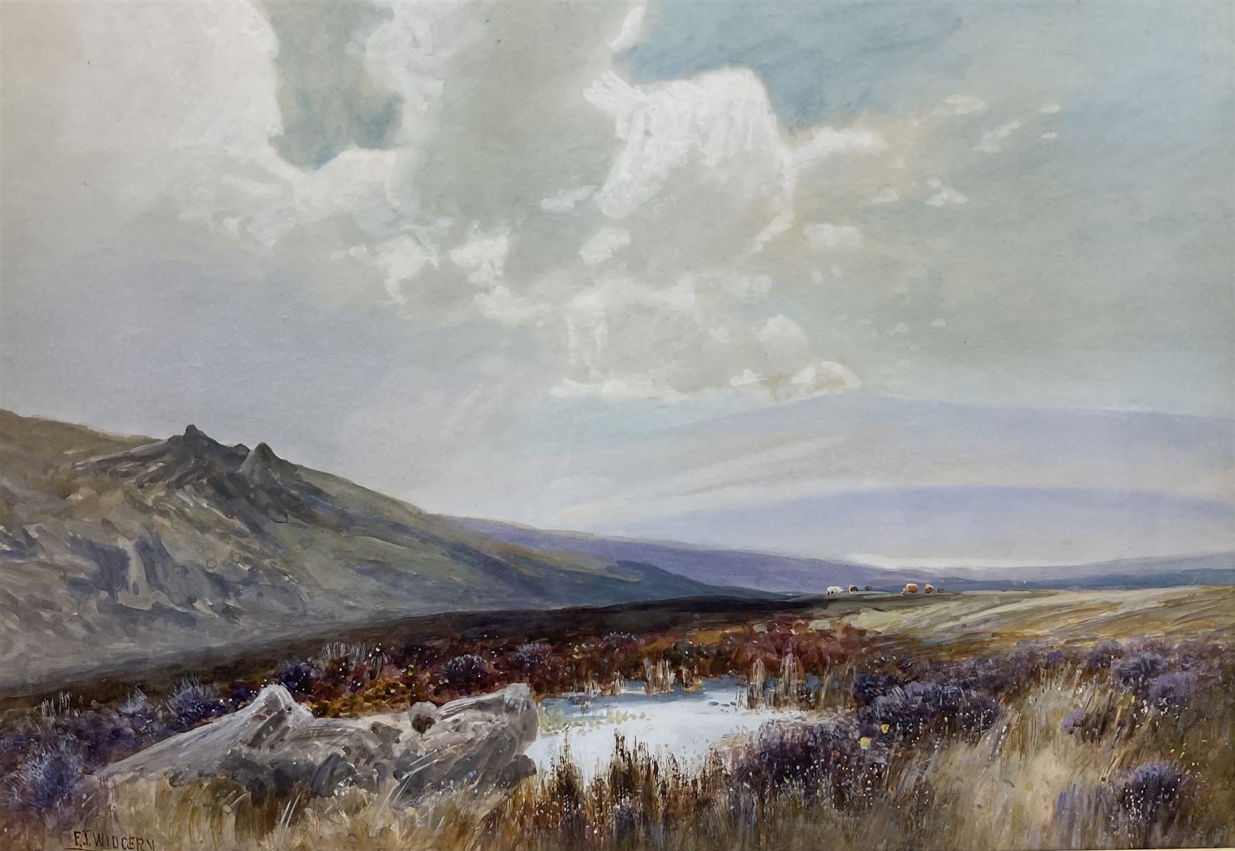 Frederick John Widgery | Moorland Scene | MutualArt