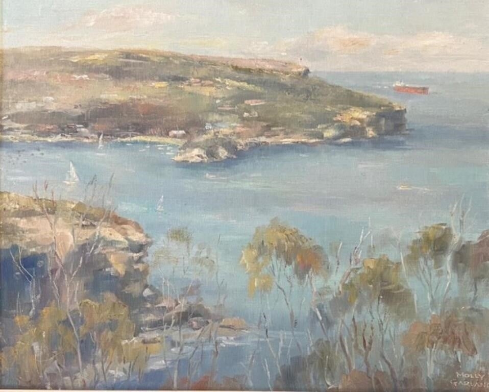 Molly Garland | 2 x Molly Garland landscapes (1977) | MutualArt