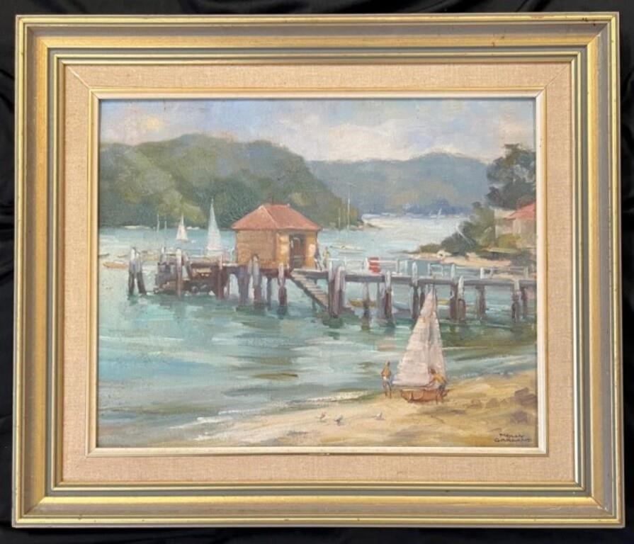 Molly Garland | 2 x Molly Garland landscapes (1977) | MutualArt