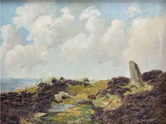 Lewis Creighton | Coastal Moorland Landscape | MutualArt