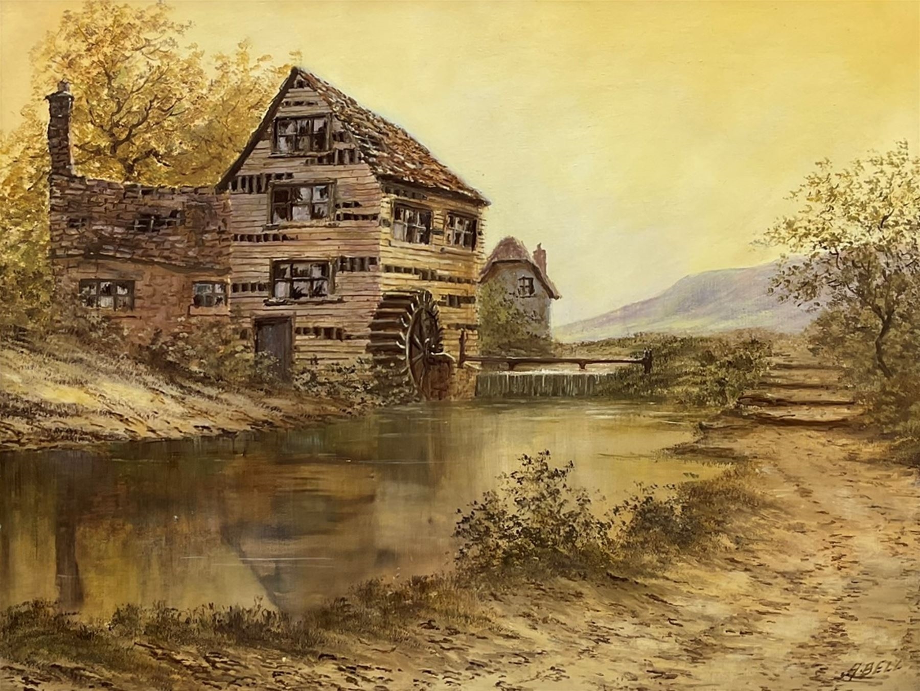 A. Bell | The Water Mill | MutualArt