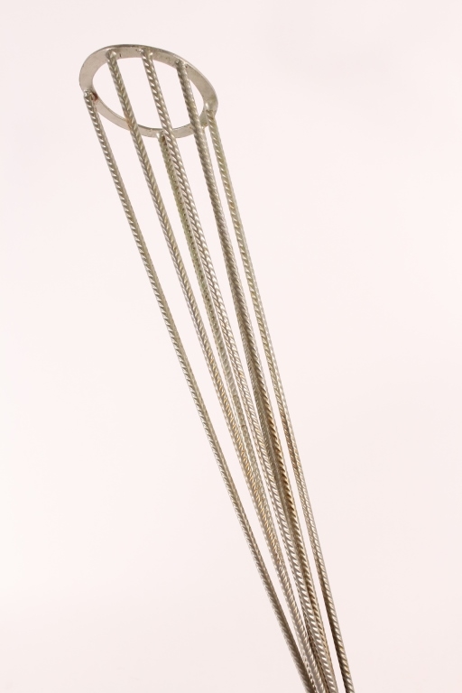 Curtis Jeré | Rotating Iron Abstract Metal Rod Sculpture | MutualArt